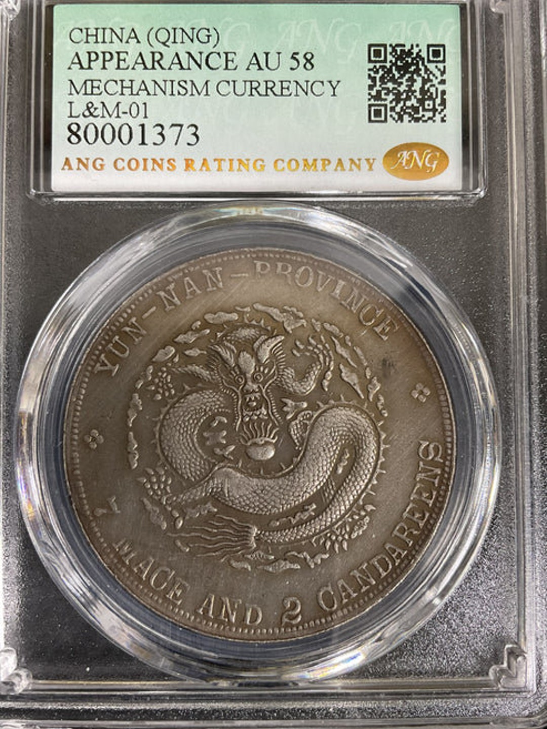 Chinese Qing Dynasty, Kili Silver Coin Imperial Dragon Silver Coin - Etsy