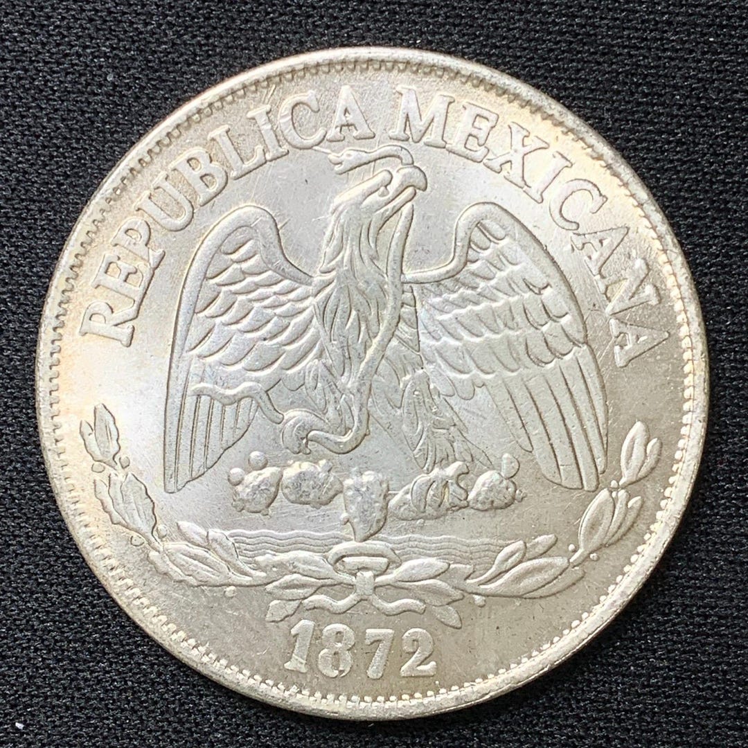 Mexico Republic peso 1872 Coin Specimen C-05 - Etsy