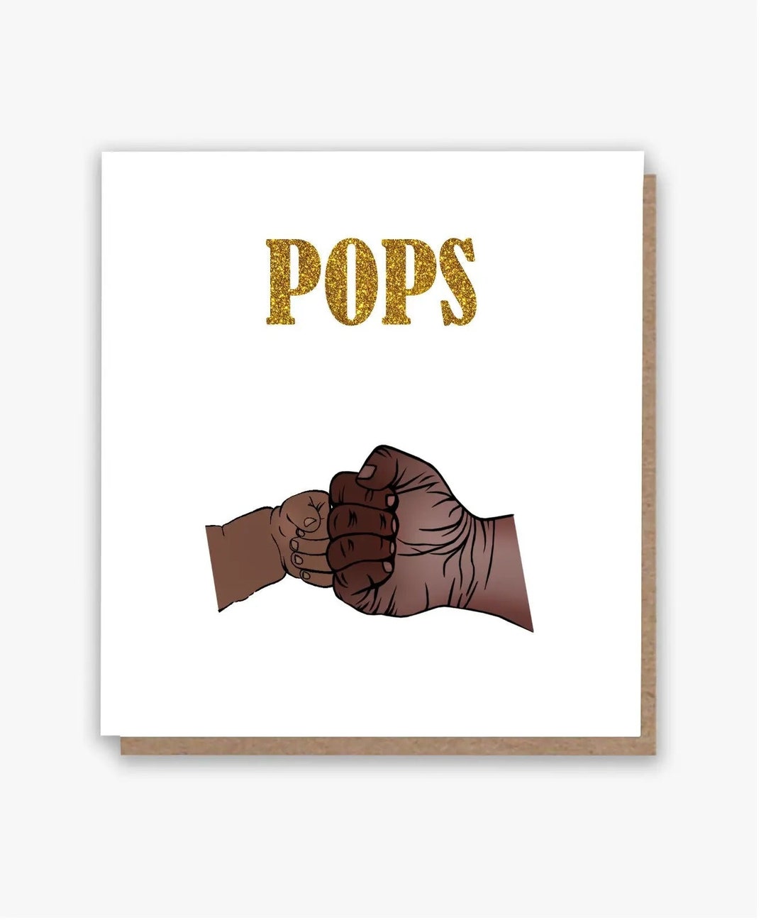 Pops Mini Fist Pump Card - Etsy