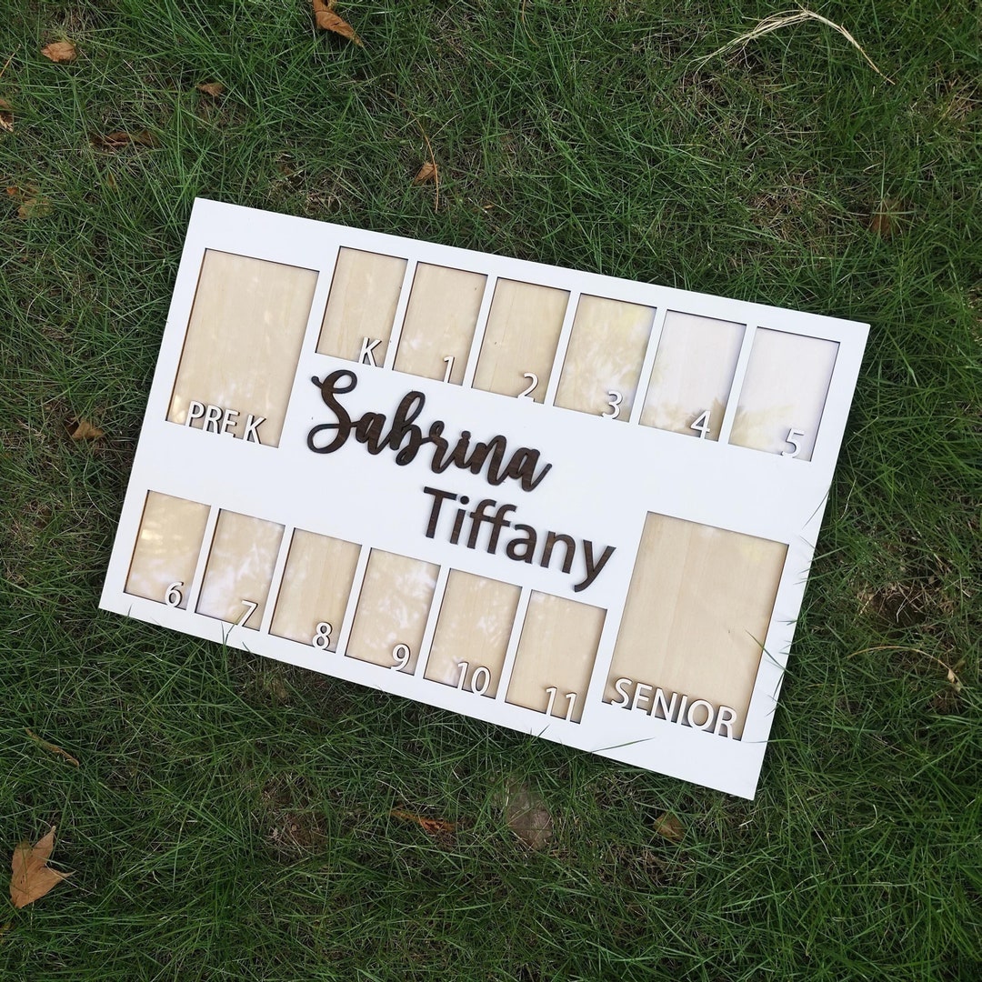 Pre K Photo Frame, Graduation Gifts, Gifts for Kid, Personalized School ...