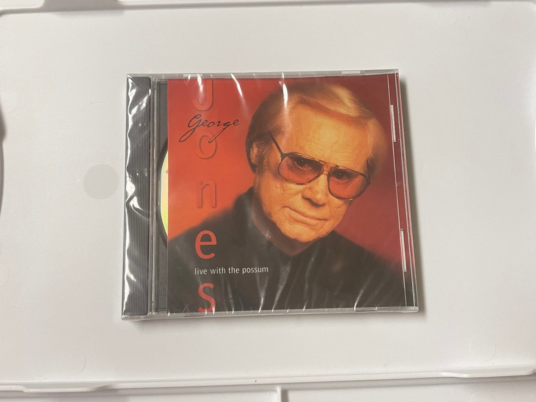 George Jones Live With the Possum CD Sealed - Etsy