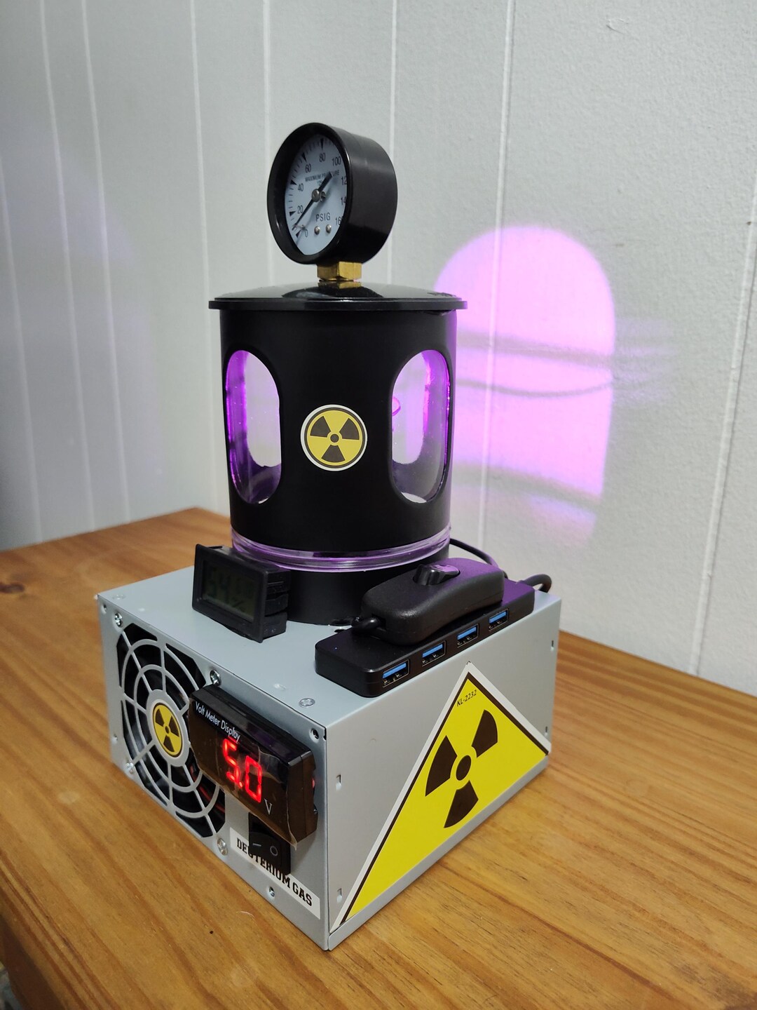 Fusion Reactor, Made to Order, Desk, Office, Night Light, Gaming Room ...