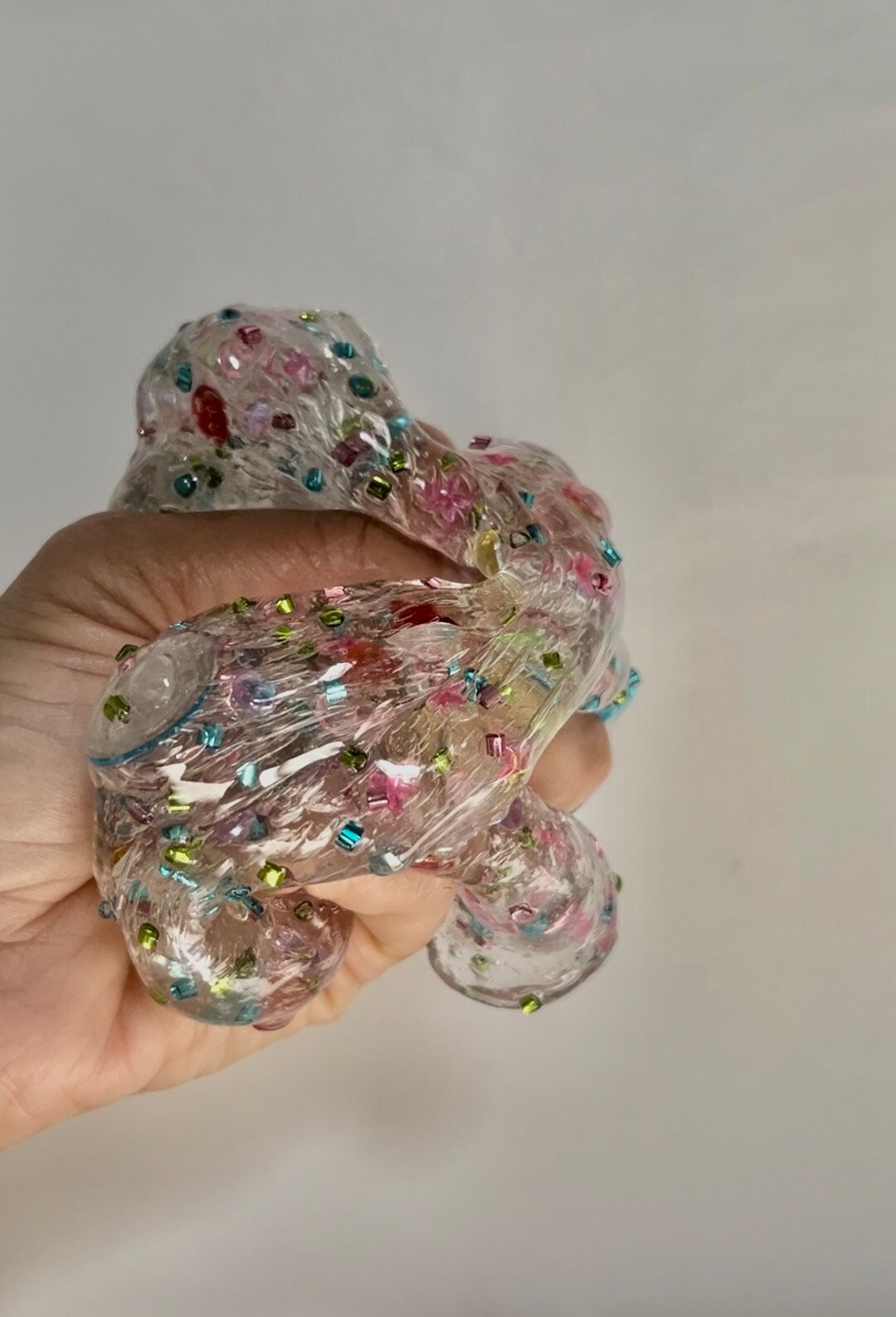 Glittering Gem Jewelry Slime / Sparkles / Clear Slime / Cheap Slime ...