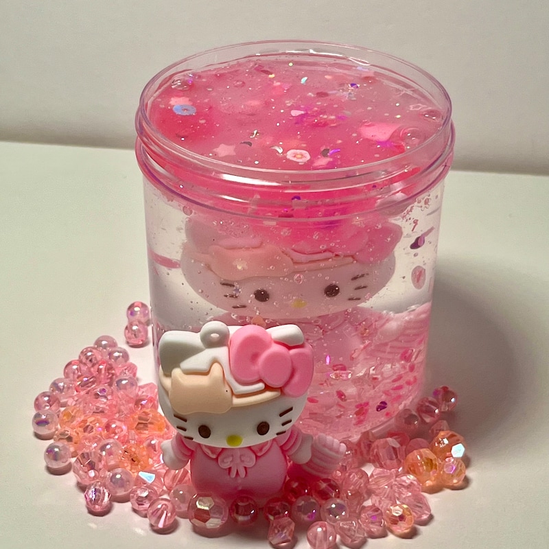 Hello Kittys Slime - Etsy