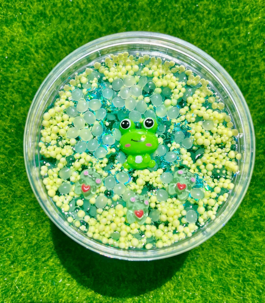 Frog Pond Slime / Sparkles/ Clear Slime/ Toys/ Stress and Anxiety ...