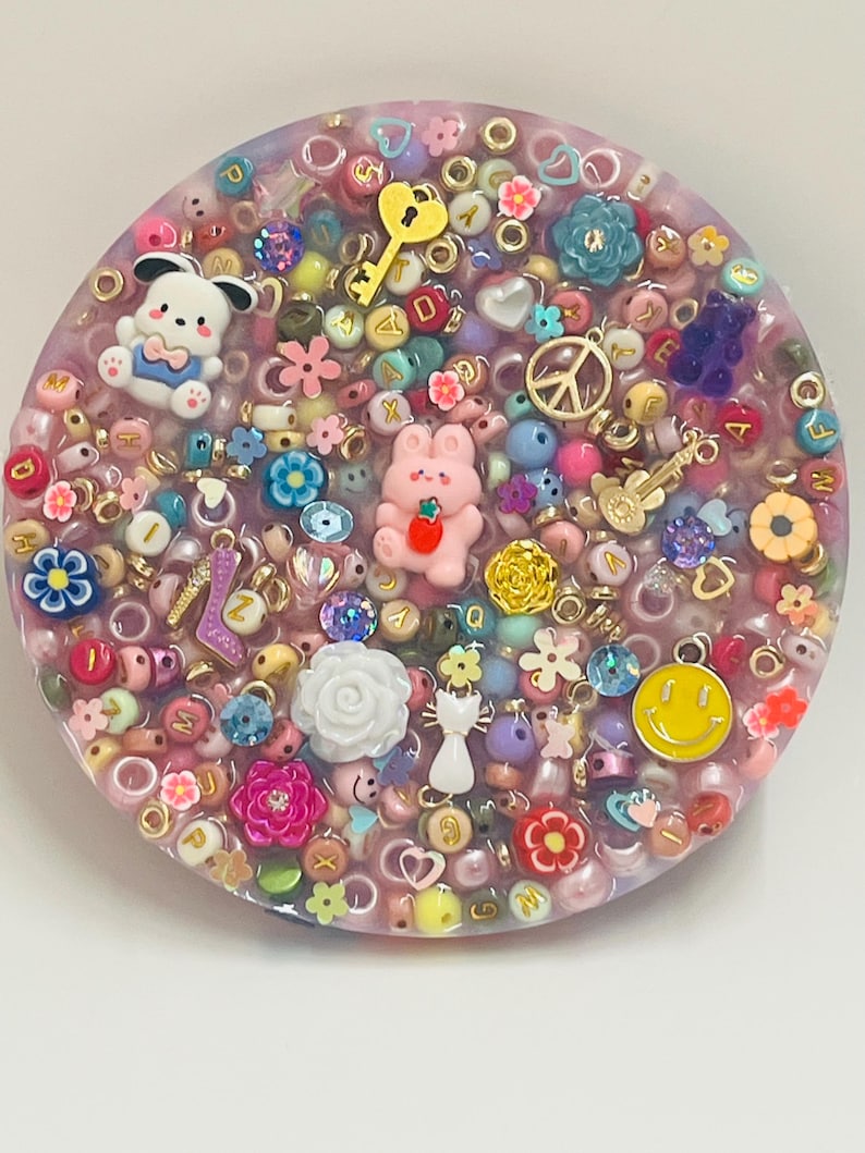 Friendship Beads Sensory Picky Pad: Kawaii Charms Fidget Toy - Etsy