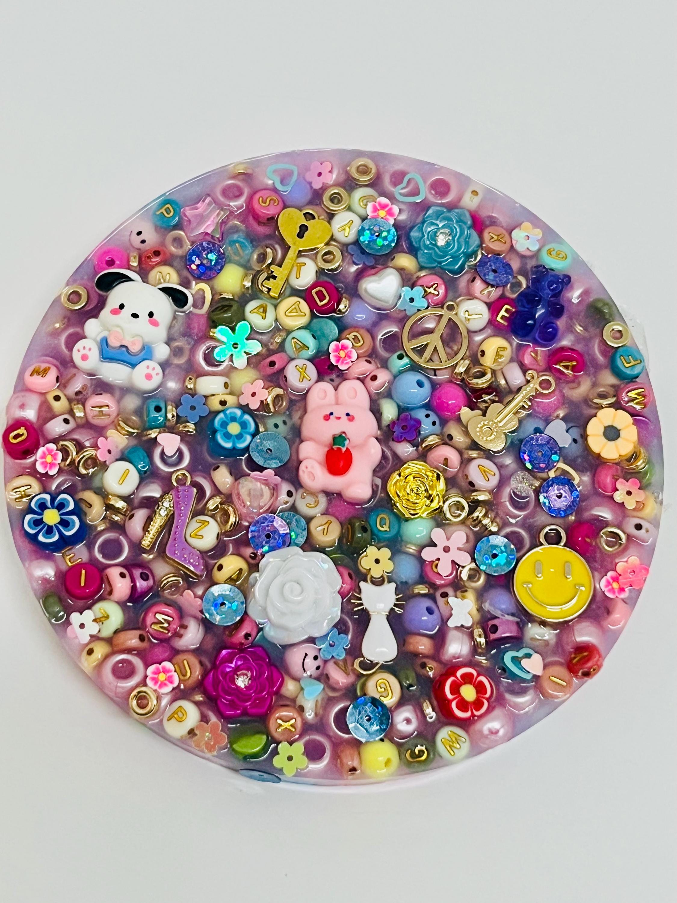 Friendship Beads Sensory Picky Pad: Kawaii Charms Fidget Toy - Etsy