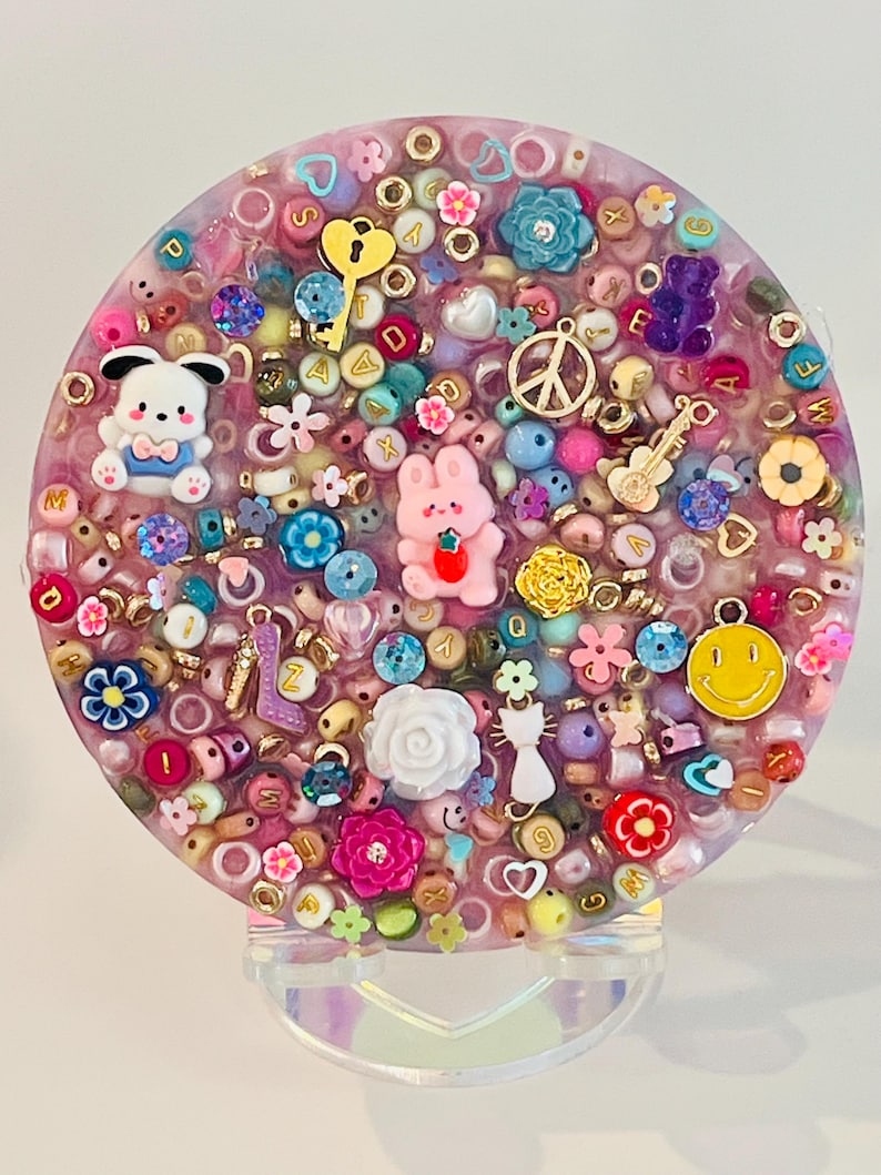 Friendship Beads Sensory Picky Pad: Kawaii Charms Fidget Toy - Etsy