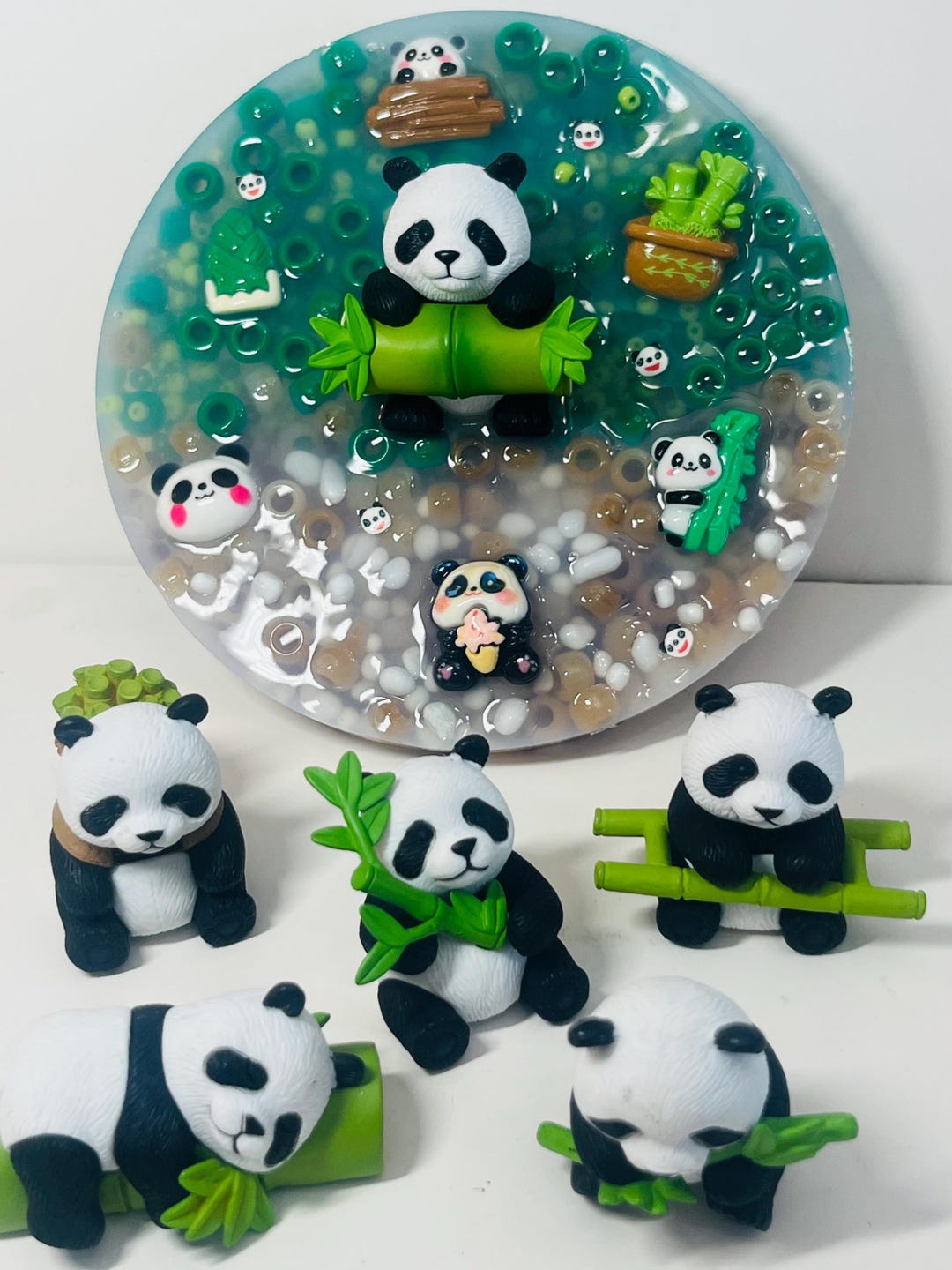 Panda Sensory Fidget Pad: Kawaii Stress Relief Toy - Etsy