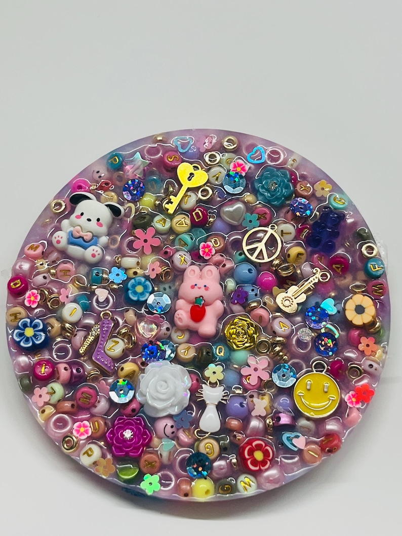 Friendship Beads Sensory Picky Pad: Kawaii Charms Fidget Toy - Etsy