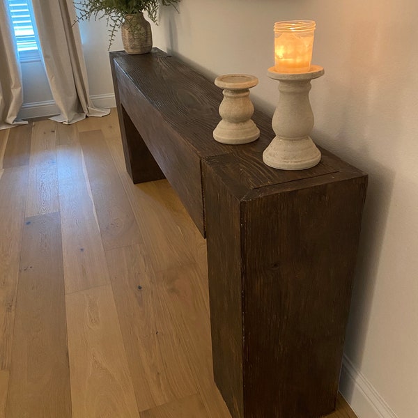 Beam Console Table - Etsy