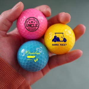 Personalized Color Golf Balls, Custom Your Own Golf Balls, Gift for ...