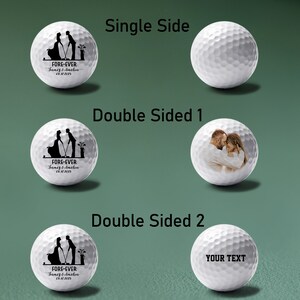 Personalized Wedding Golf Ball Gift, Wedding Favor, Bride and Groom ...