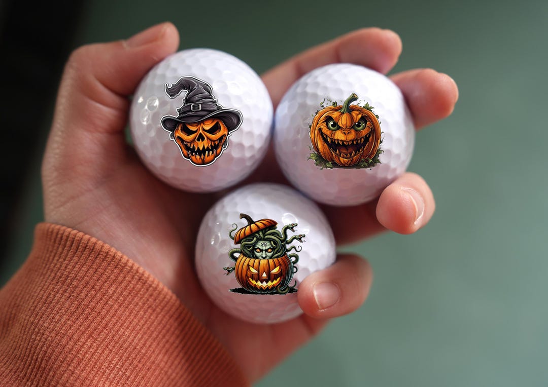 Halloween Golf Balls, Spooky Season, Personalized Halloween Gifts ...