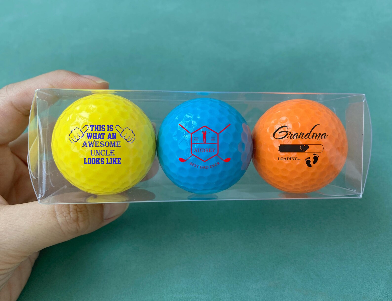 Personalized Color Golf Balls, Custom Your Own Golf Balls, Gift for ...