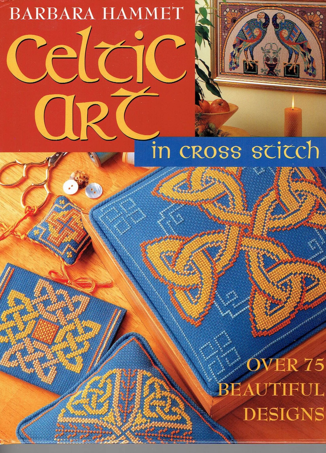 Celtic Art in Cross Stitch Barbara Hammet - Etsy