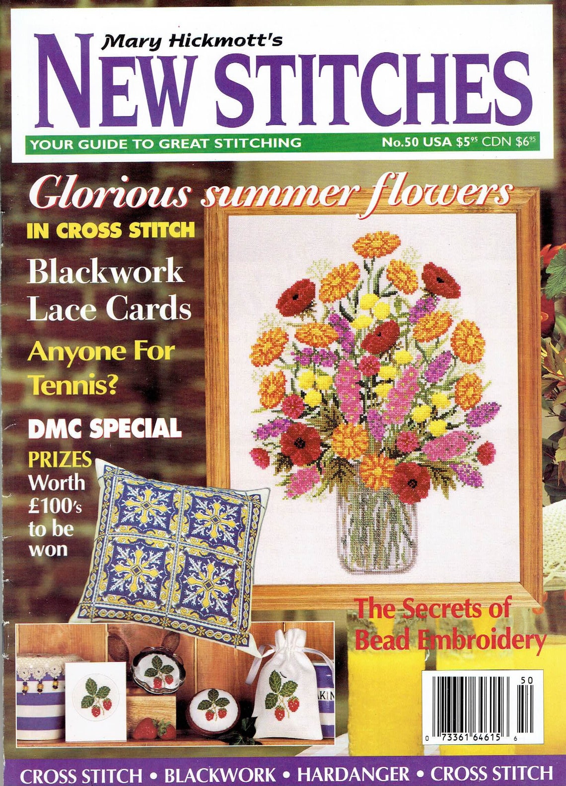 Mary Hickmott's New Stitches Monthly Issue #50 - Etsy