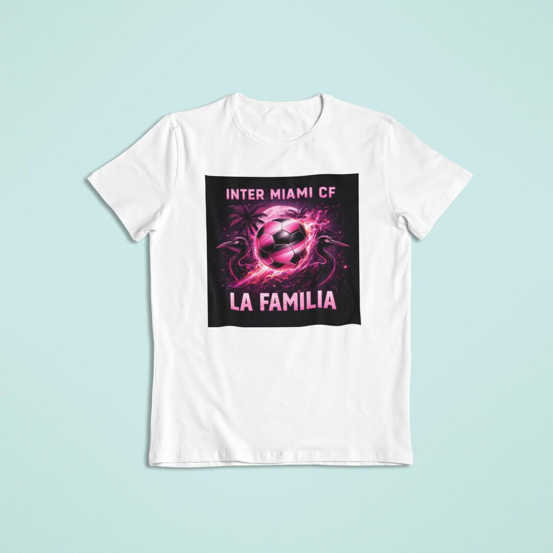 Inter Miami Soccer T-shirt and Hoodie - Matching Colors - MLS Teams ...