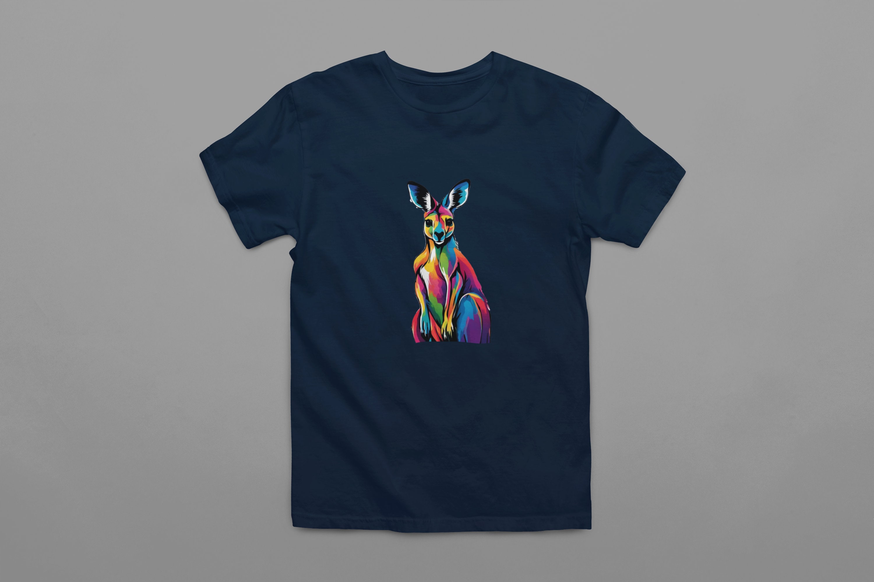 Giant Colorful Kangaroo - T-shirts and Hoodies - Gifts for Him and Her ...