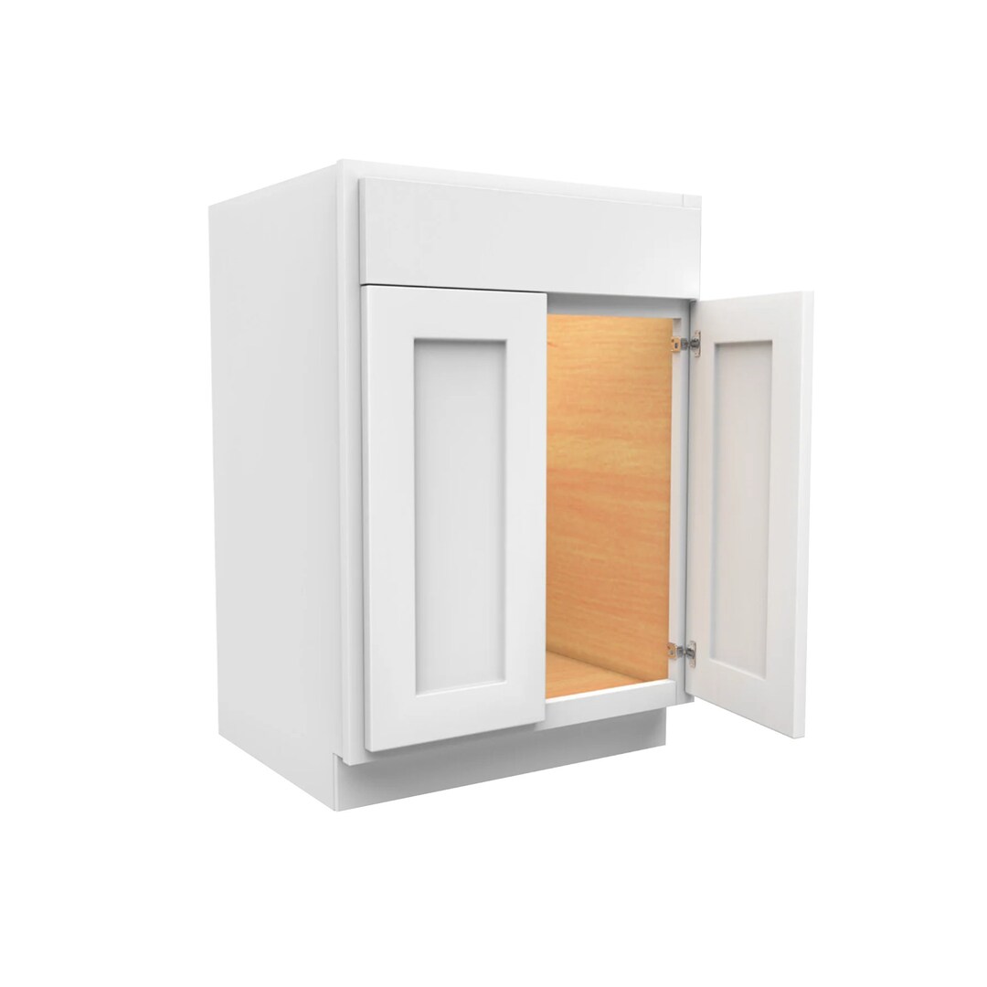 VSB24 Ready to Ship Cabinet Soft Edge 2 Door Vanity Cabinet, Vanity ...