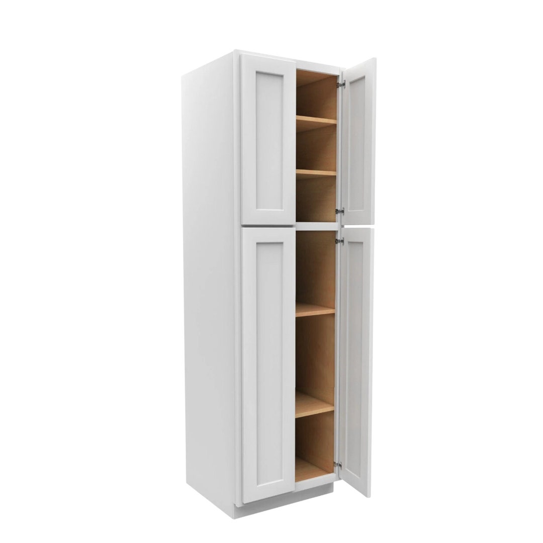 PC3096 Double Door Pantry Cabinet, Base Cabinet With Five Adjustable ...