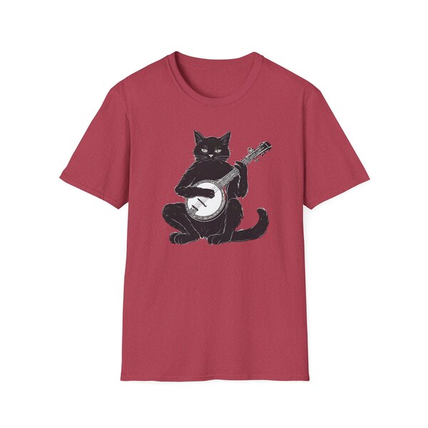 Banjo Cat - Etsy