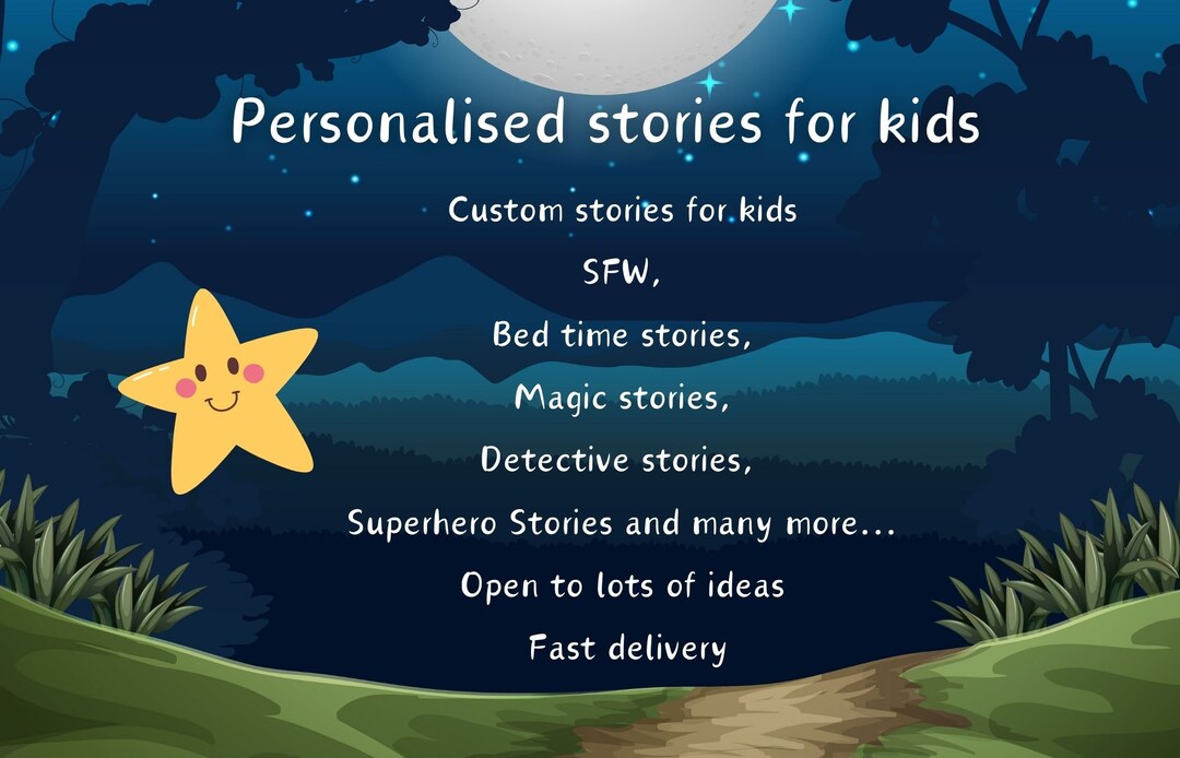 1000 Words, Personalised Stories for Kids, Custom Stories, Create Your ...
