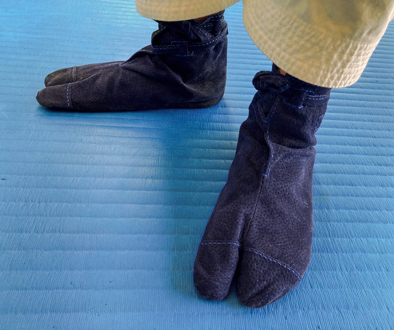 Aikido Leather Tabi / Tabi Boots / Japanese Traditional Footwear / Tabi ...