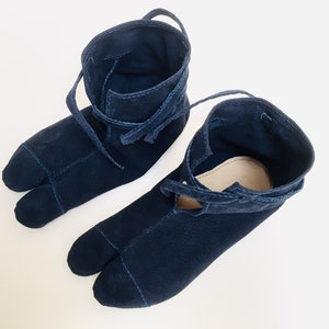 Aikido Leather Tabi / Tabi Boots / Japanese Traditional Footwear / Tabi ...