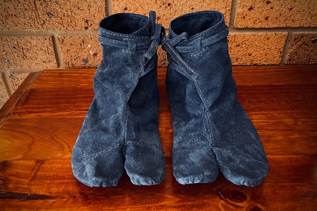 Aikido Leather Tabi / Tabi Boots / Japanese Leather Tabi / - Etsy