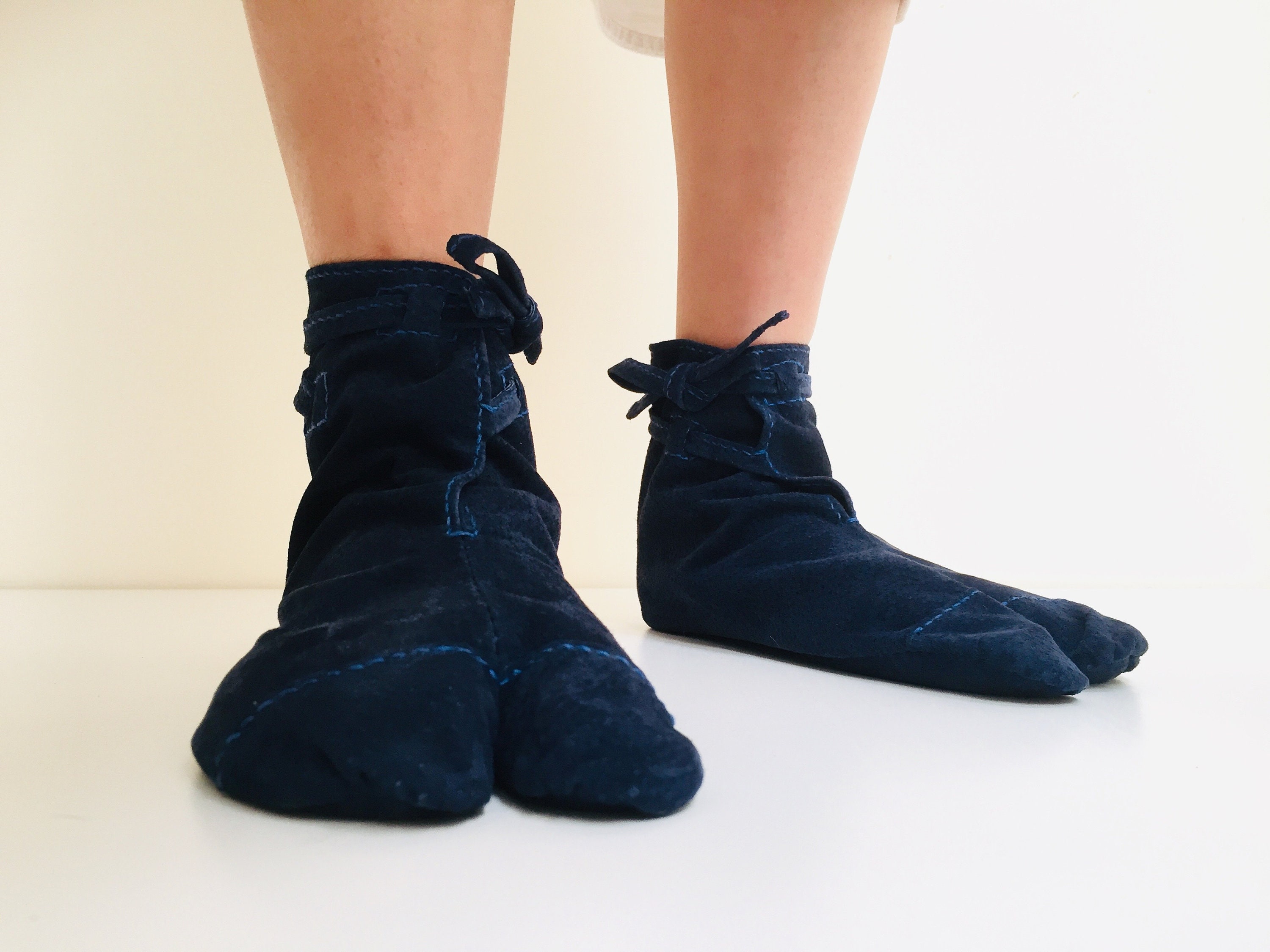 Aikido Leather Tabi / Tabi Boots / Japanese Traditional Footwear / Tabi ...