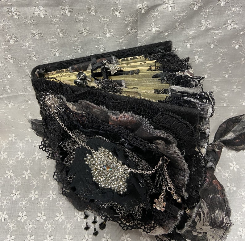 HANDMADE Goth Witch Junk Journal Book Diary - Etsy