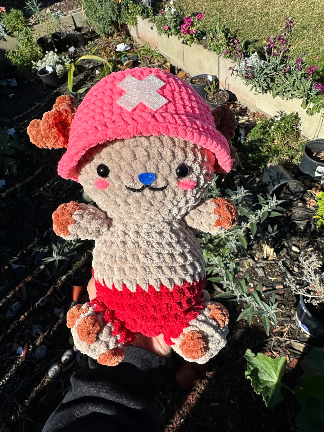 Chopper One Piece Handmade Amigurumi Anime Plushie Doll - Etsy
