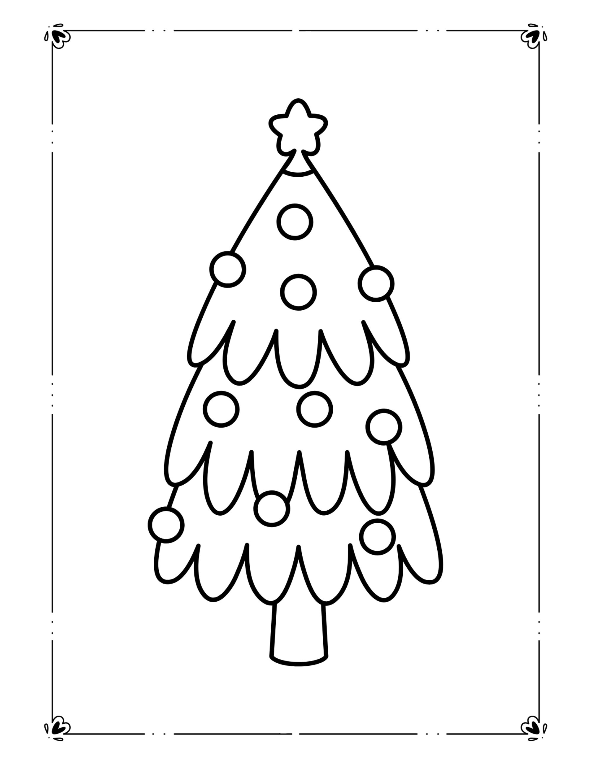 10+ Christmas Coloring Pages, Christmas Coloring Book, Digital Prints ...