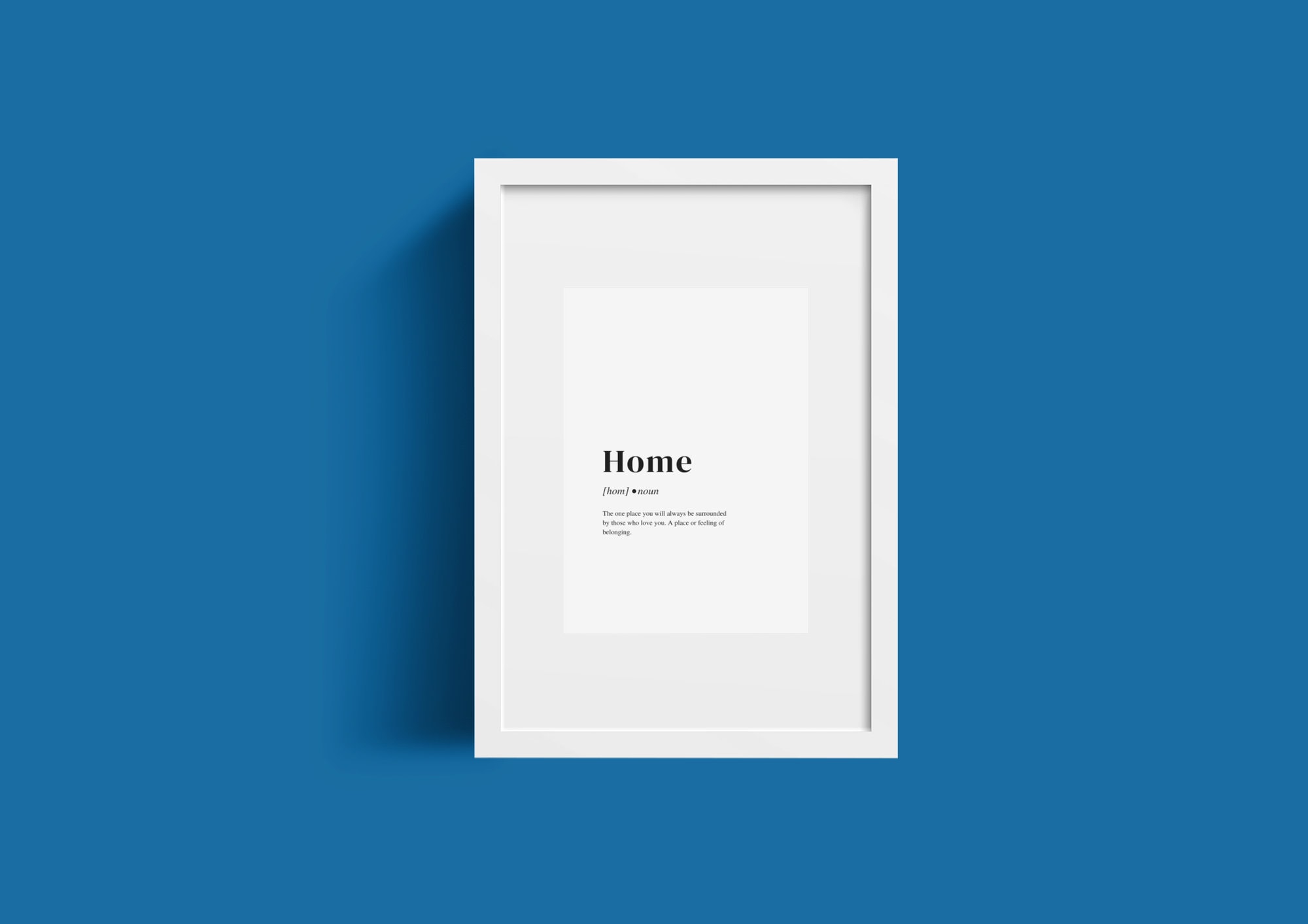 Home Definition Printable, Instant Download , Home Picture, Home Decor ...