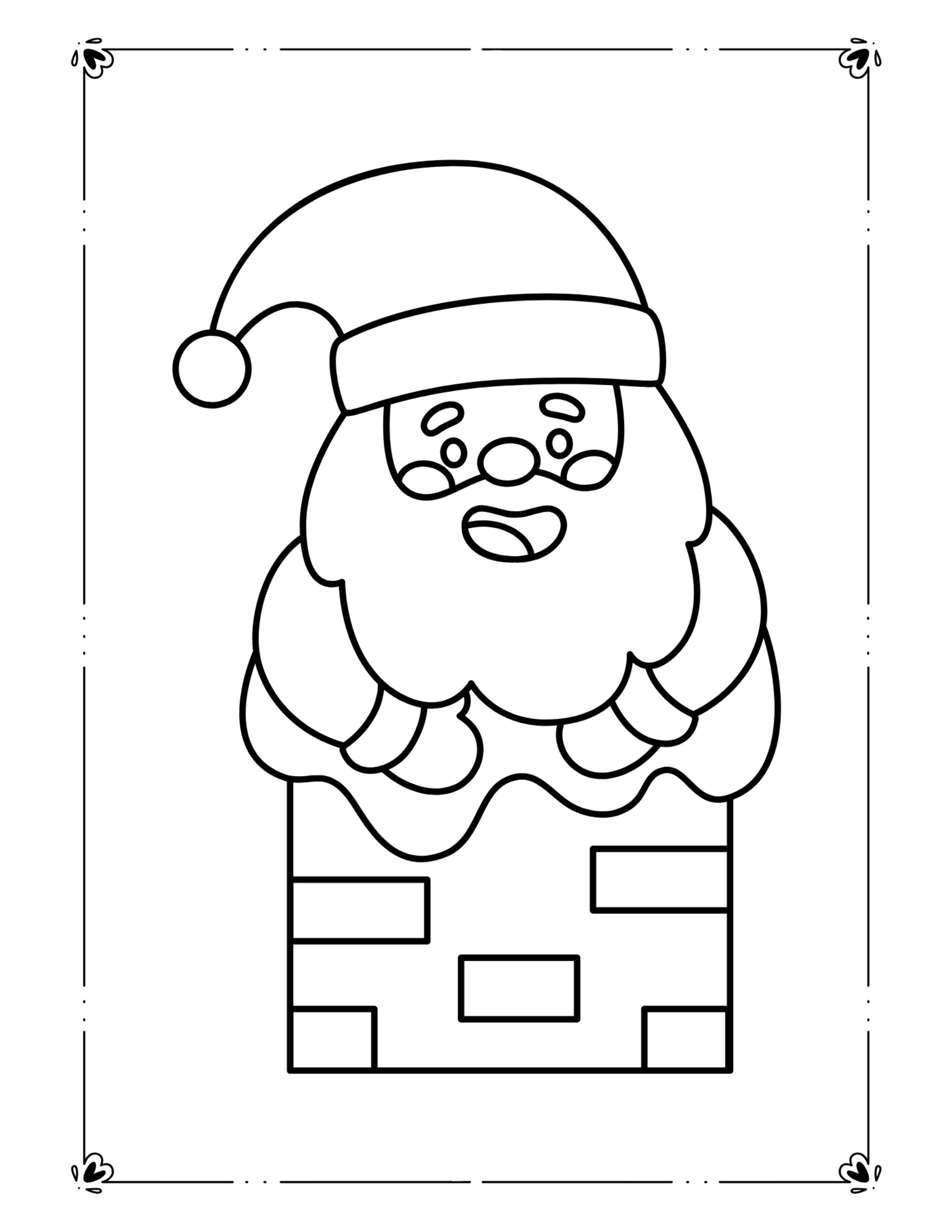 10+ Christmas Coloring Pages, Christmas Coloring Book, Digital Prints ...
