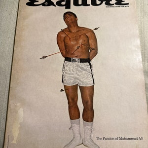 The Passion of Muhammad Ali Esquire Magazine - Etsy