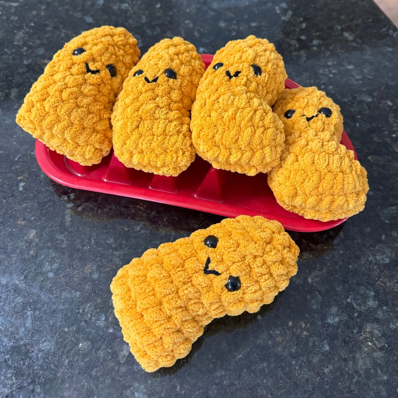Chicken Nugget Plush - Etsy