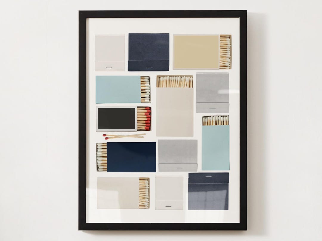 Matchbook Poster Template | Digital Download - Etsy