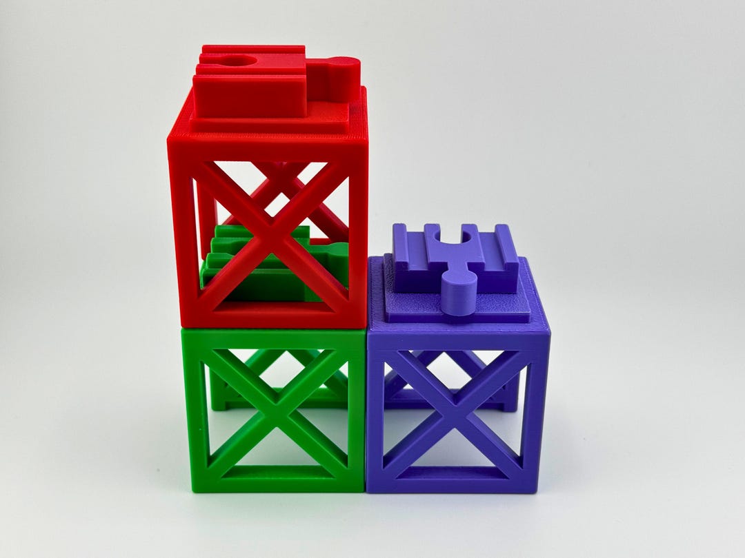 Stackable Bridges With Rotating Track for Wooden Train Tracks ...
