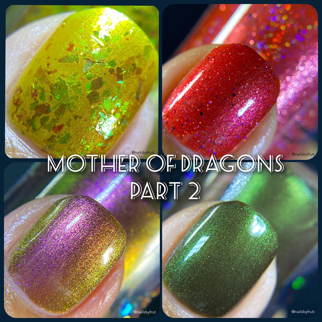 Mother of Dragons Pt2 QUAD - Etsy