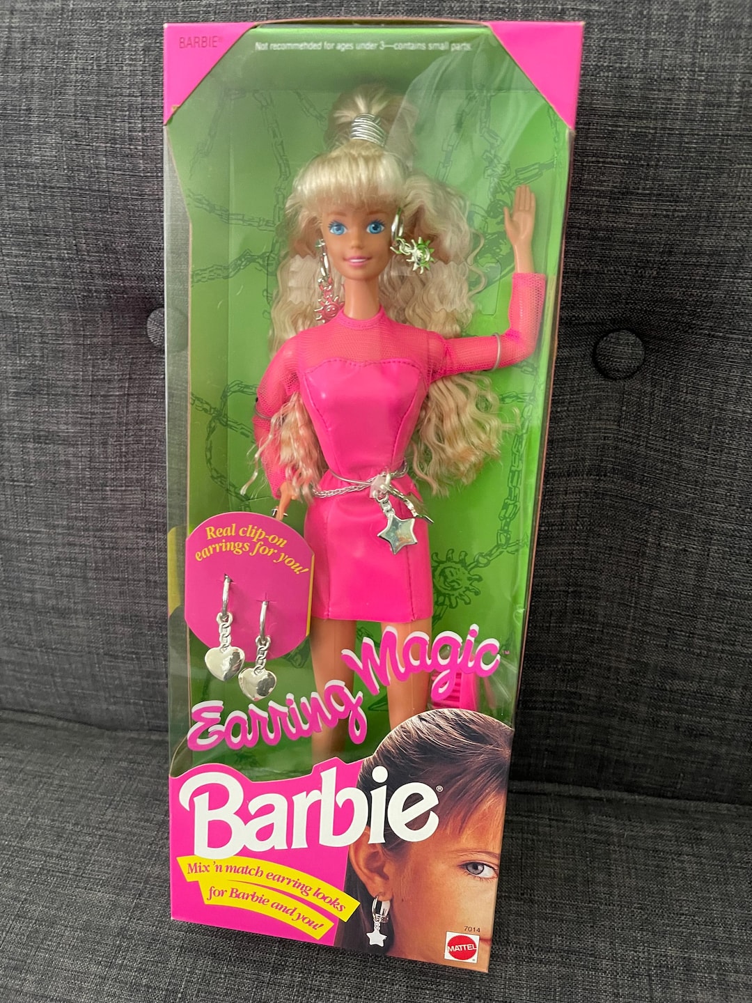 Earring Magic Barbie Doll Mattel 7014 NIB 1992 - Etsy