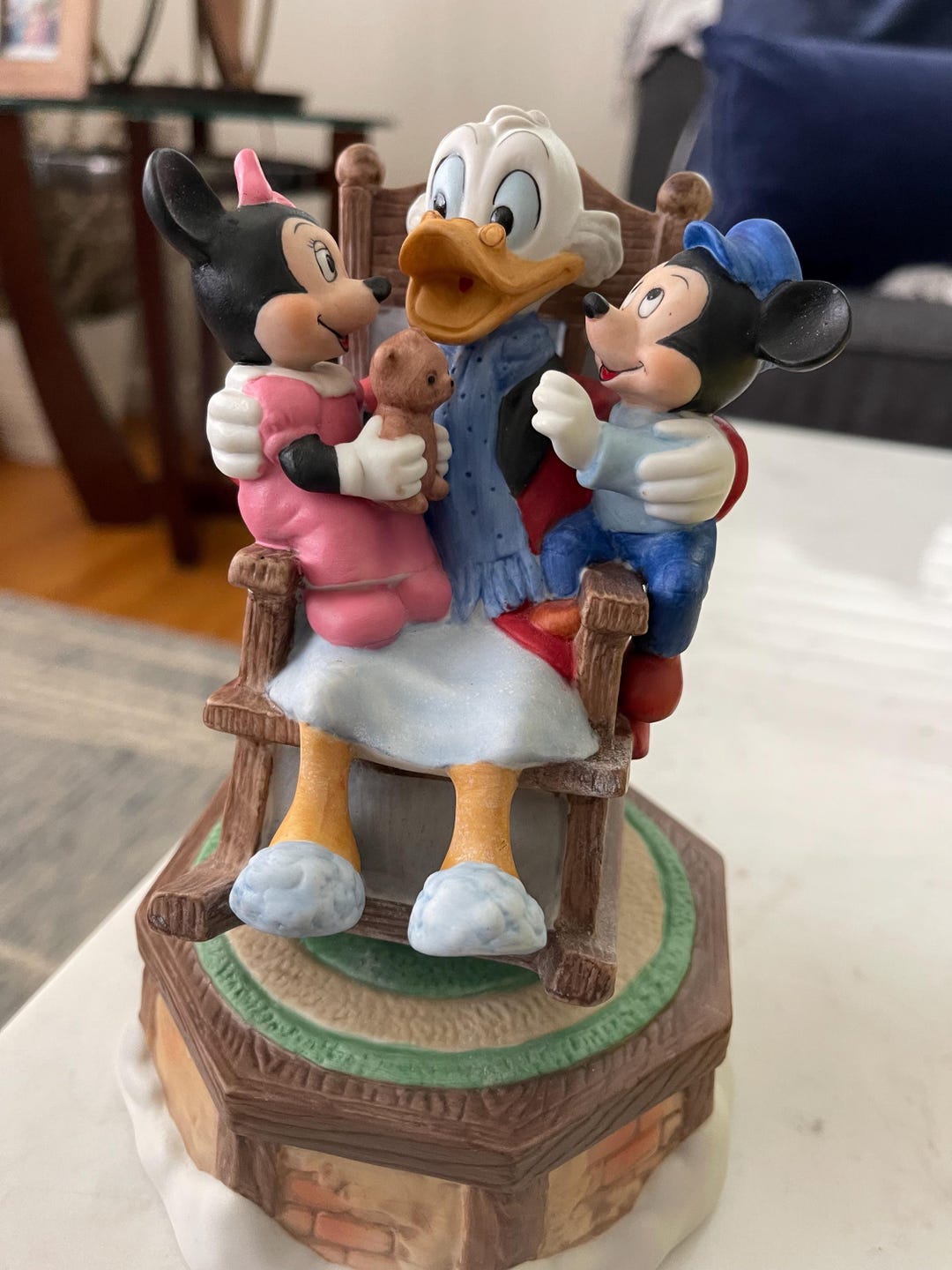 Rare Schmid - Disney Characters Scrooge Mcduck Music Box - Rocking ...