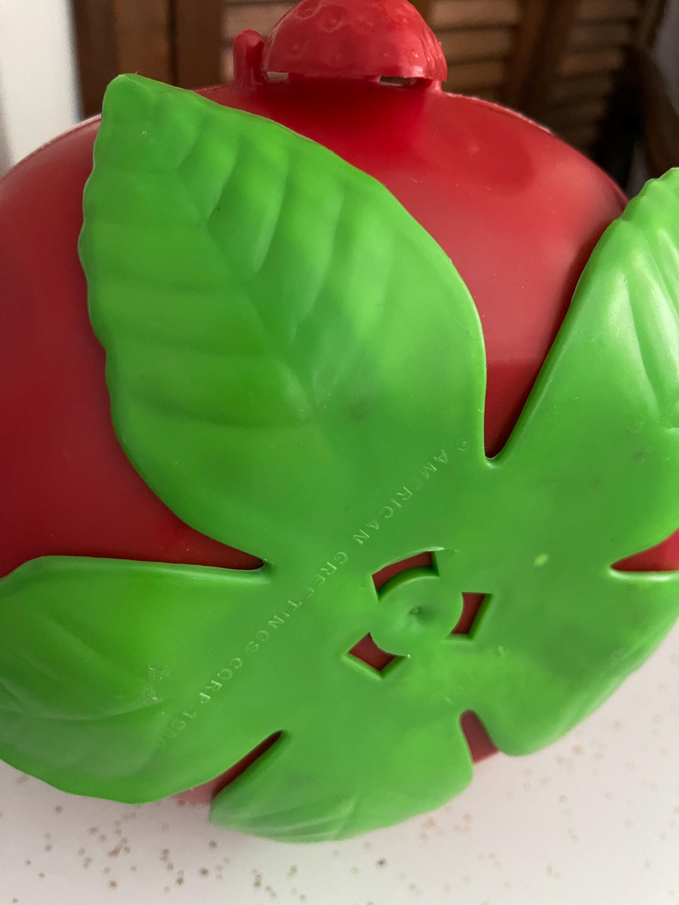 Plastic Strawberry Shortcake - Strawberry-shaped Carrying Case With 3 ...