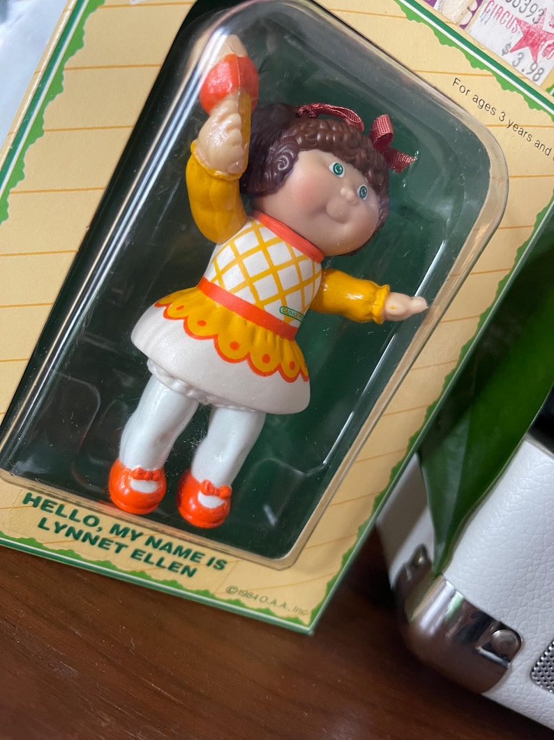Cabbage Patch Kids Posable PVC Figurine in Original Box (1984) Lynnet ...