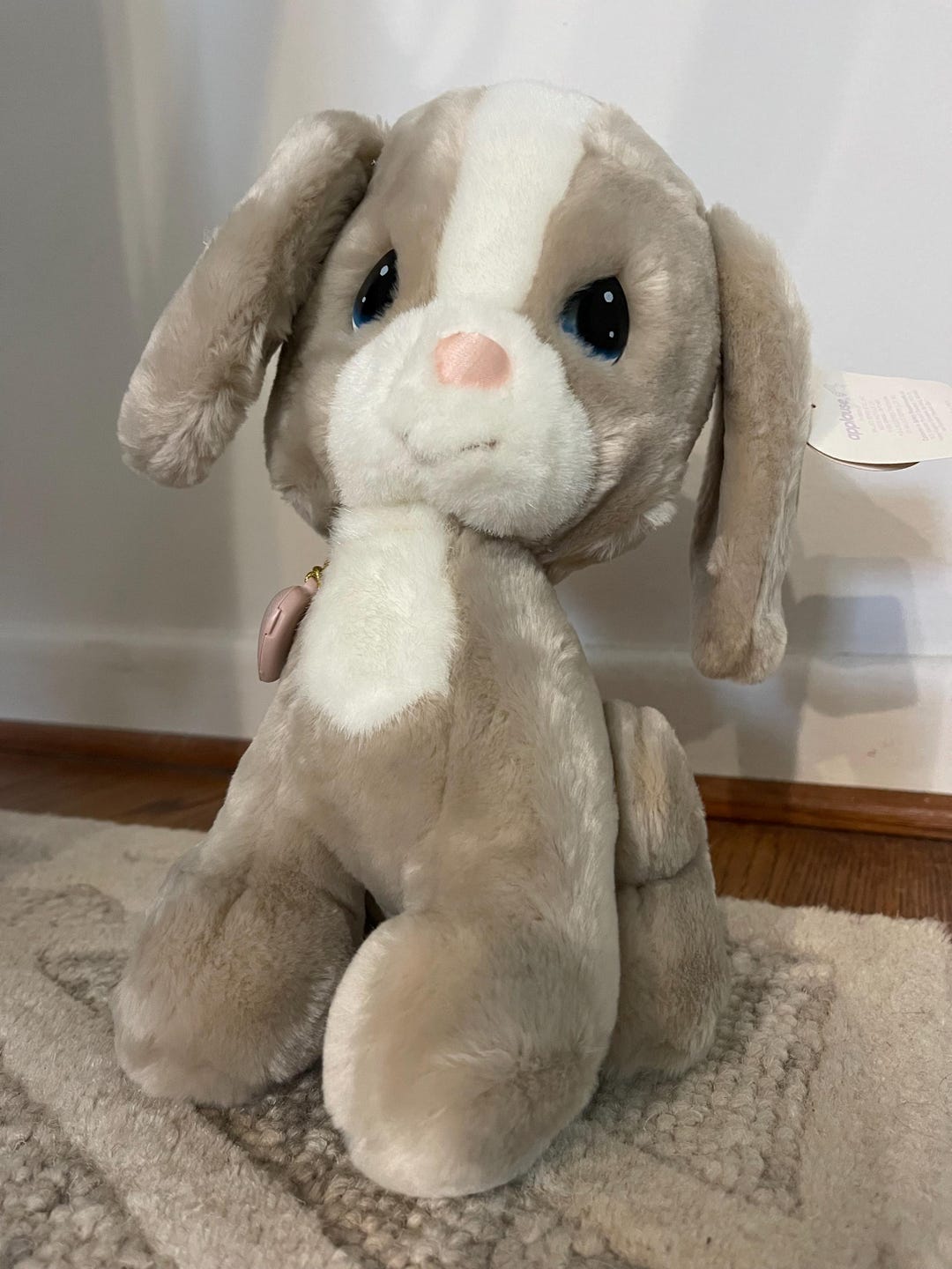 Applause Precious Moments "tippy" Dog Puppy Plush 1986 Stuffed Animal ...
