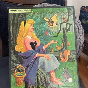 Sleeping Beauty 1958- Walt Disney - Frame-tray Inlay Picture Puzzles ...