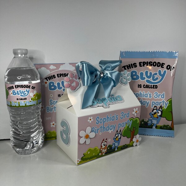 Bluey Party Favor - Etsy