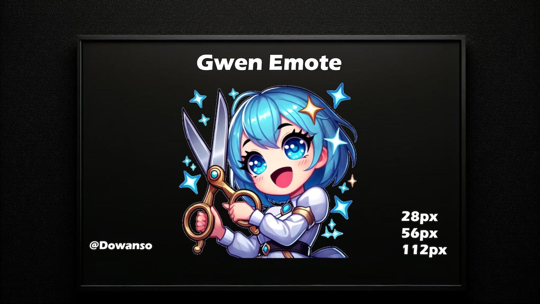 Gwen Lol Twitch Emote - Twitch/discord Emotes | Discord Emotes | League ...