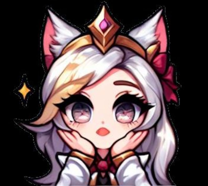 Faker Ahri Skin Lol Twitch Emotes - Twitch/discord Emotes | Discord ...
